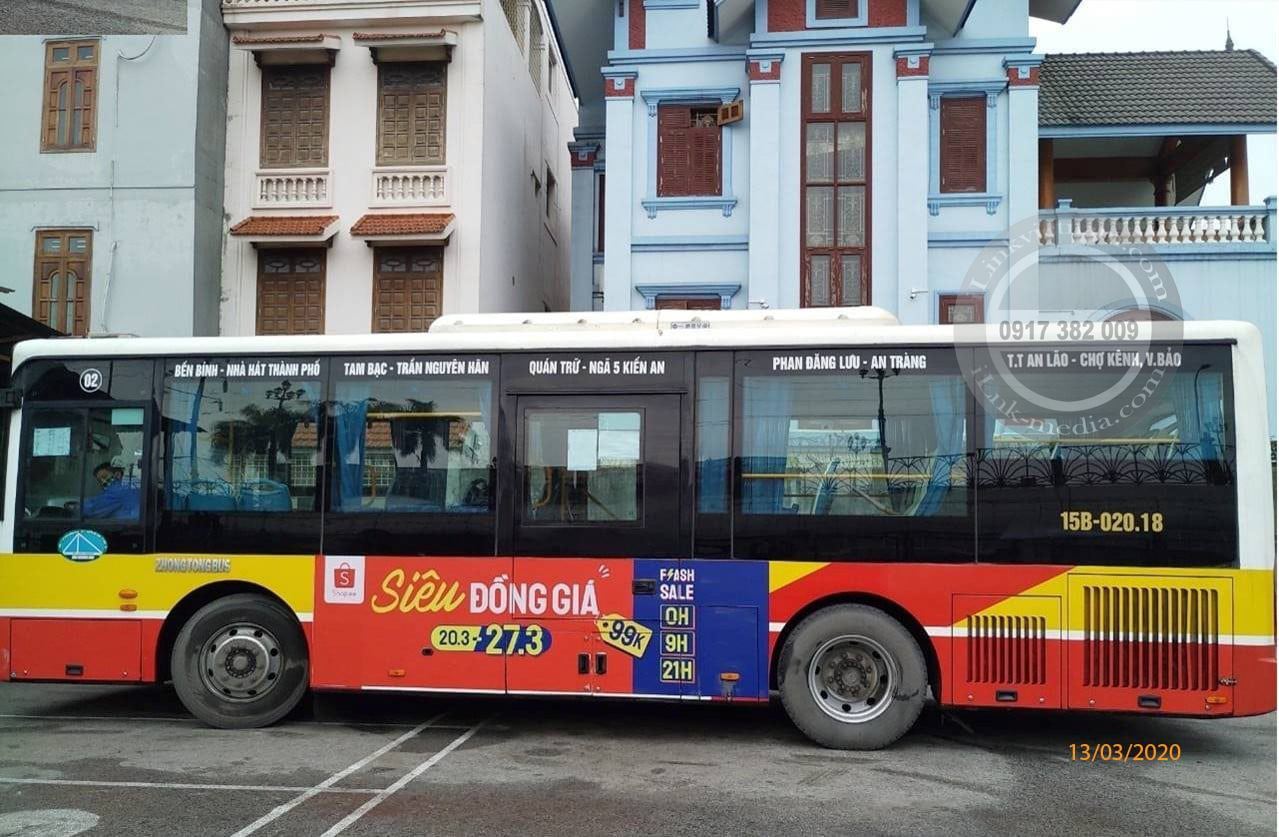 QUẢNG CÁO TRÊN XE BUS